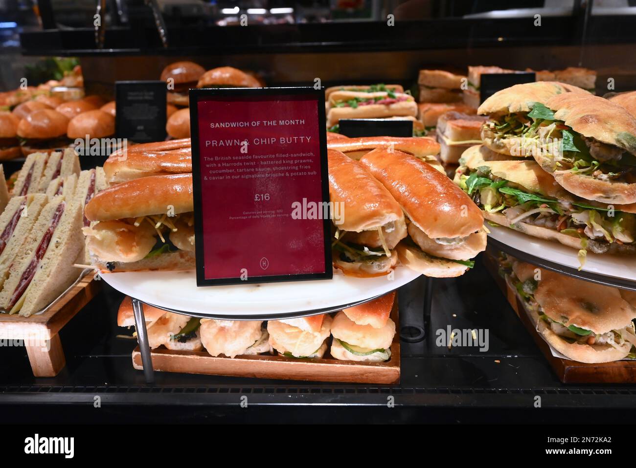 Harrods food halls serve culinary delights from all over the globe ...