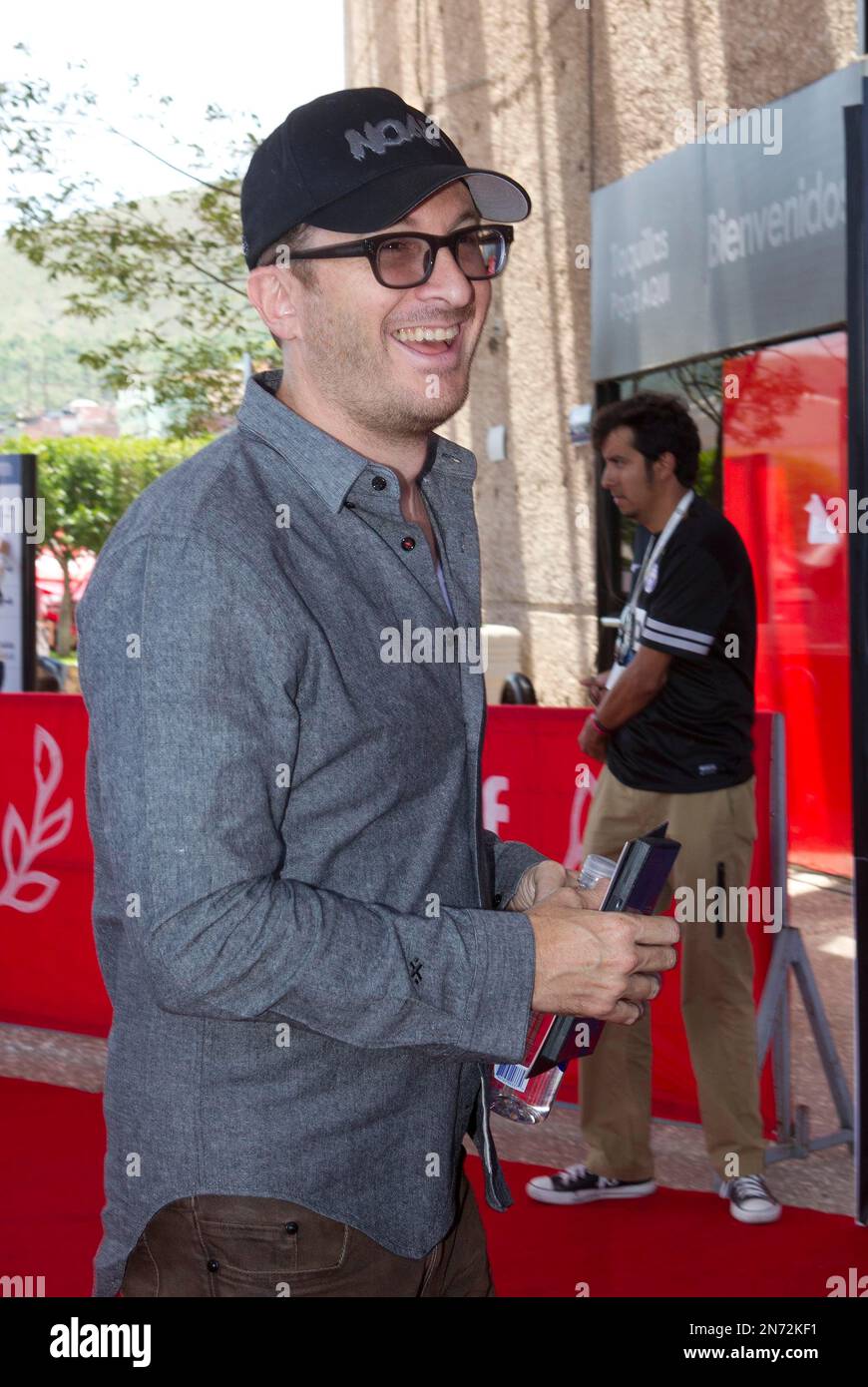 U.S. film director Darren Aronofsky arrives for a conference during the ...