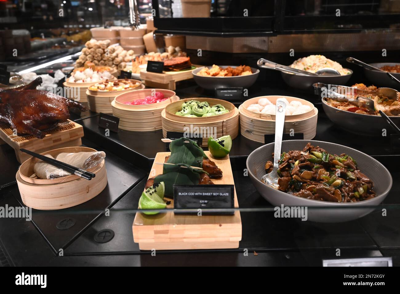 Harrods food halls serve culinary delights from all over the globe ...
