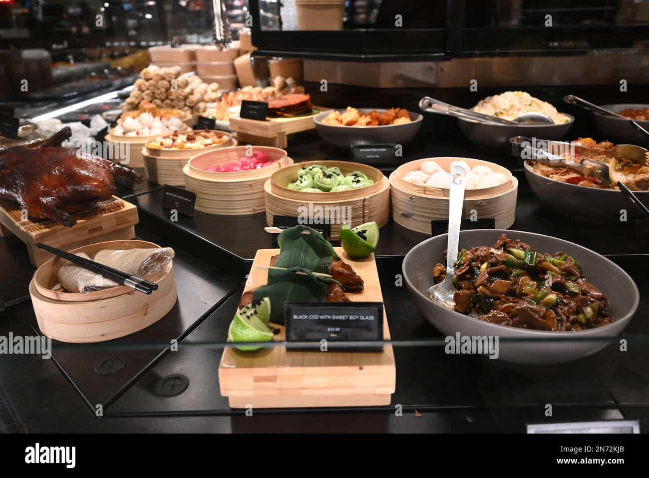 Harrods food halls serve culinary delights from all over the globe ...