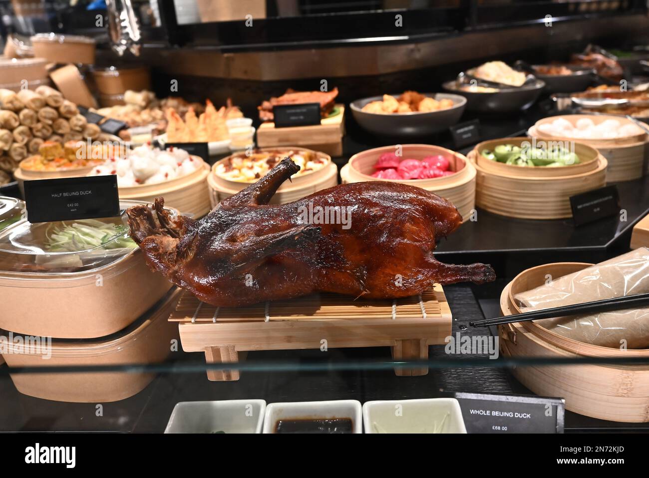 Harrods food halls serve culinary delights from all over the globe ...