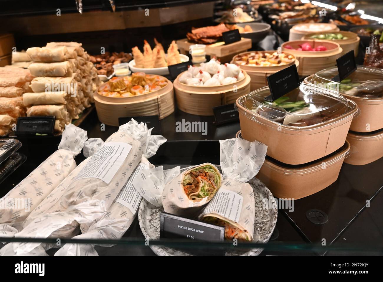 Harrods food halls serve culinary delights from all over the globe ...