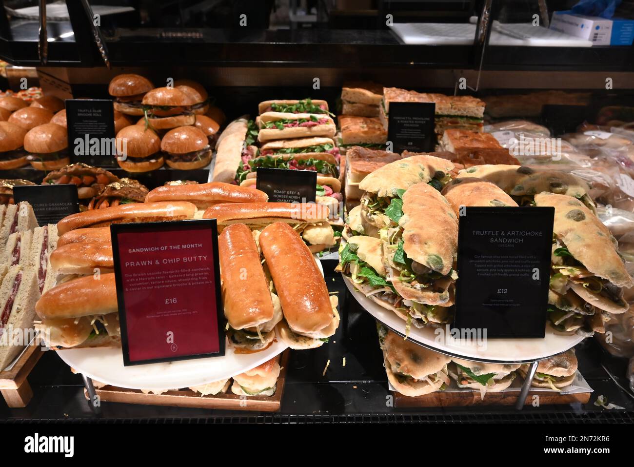 Harrods food halls serve culinary delights from all over the globe ...