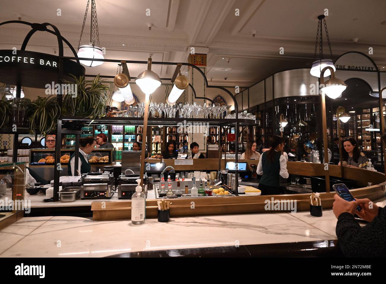 Harrods food halls serve culinary delights from all over the globe ...
