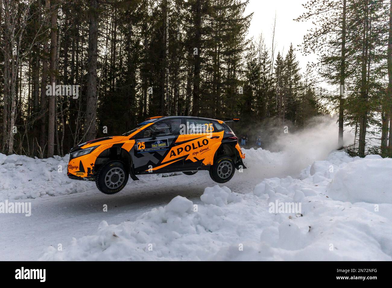 25 Georg LINNAMAE (EST), James MORGAN (GBR), HYUNDAI i20 N, RC2, Rally2 ...