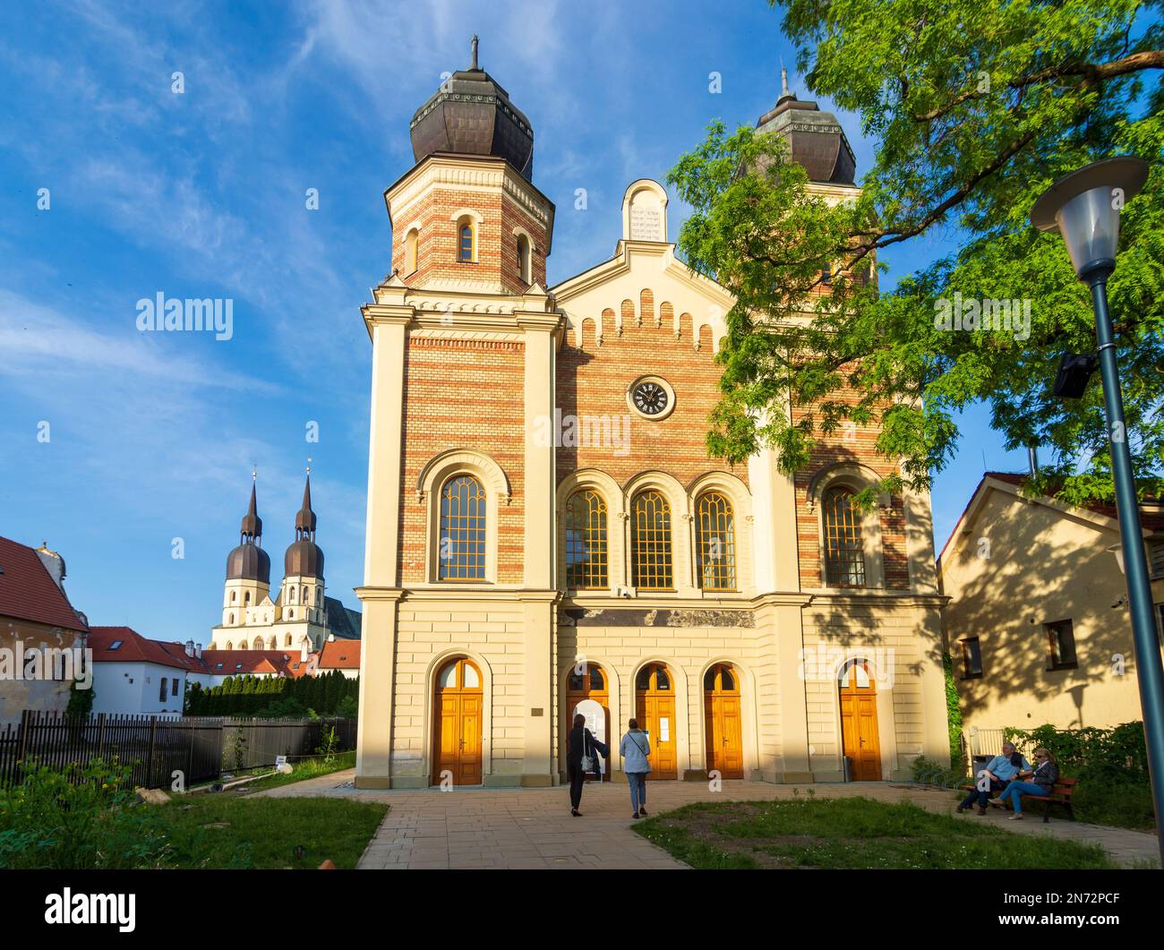 Trnava (Tyrnau), Synagogue status quo ante, St. Nicolas's Church ...