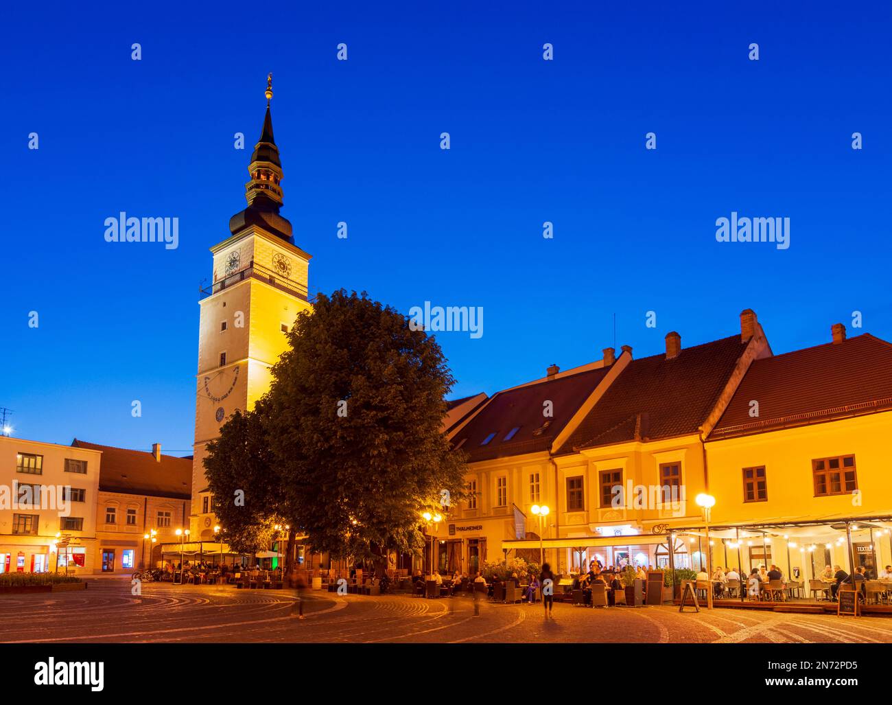 Pedestrian zone square of the holy trinity hi-res stock photography and ...