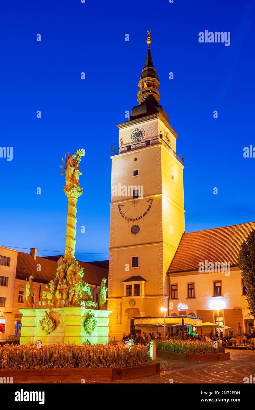 Pedestrian zone square of the holy trinity hi-res stock photography and ...