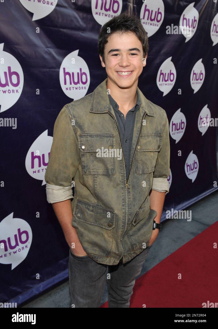 Actor Keean Johnson attends the Hub Network's TCA at Universal Studios ...