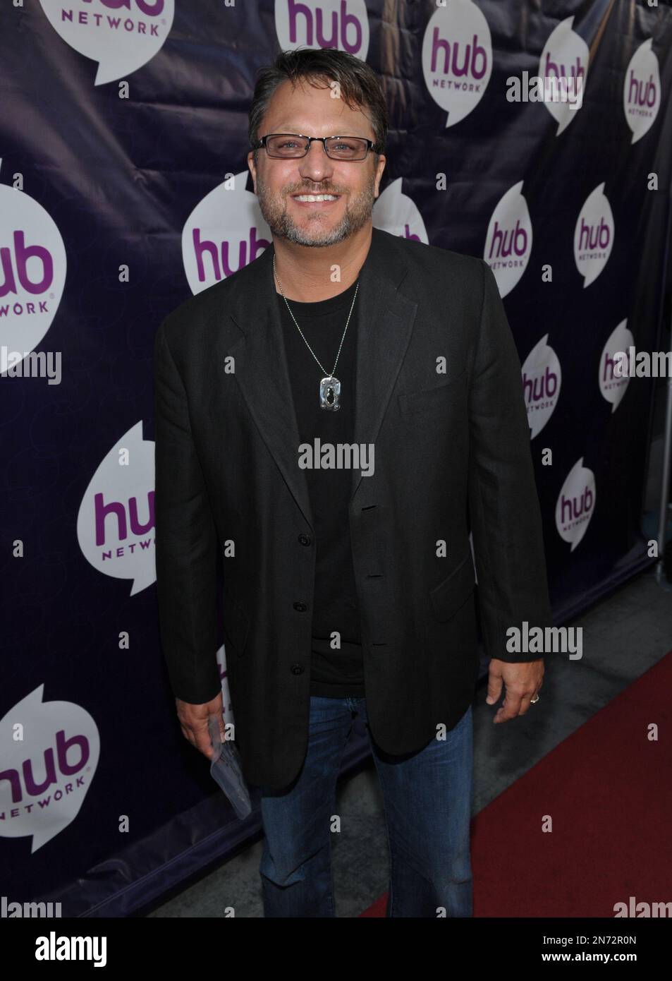 Voice actor Steven Blum attends the Hub Network's TCA at Universal ...