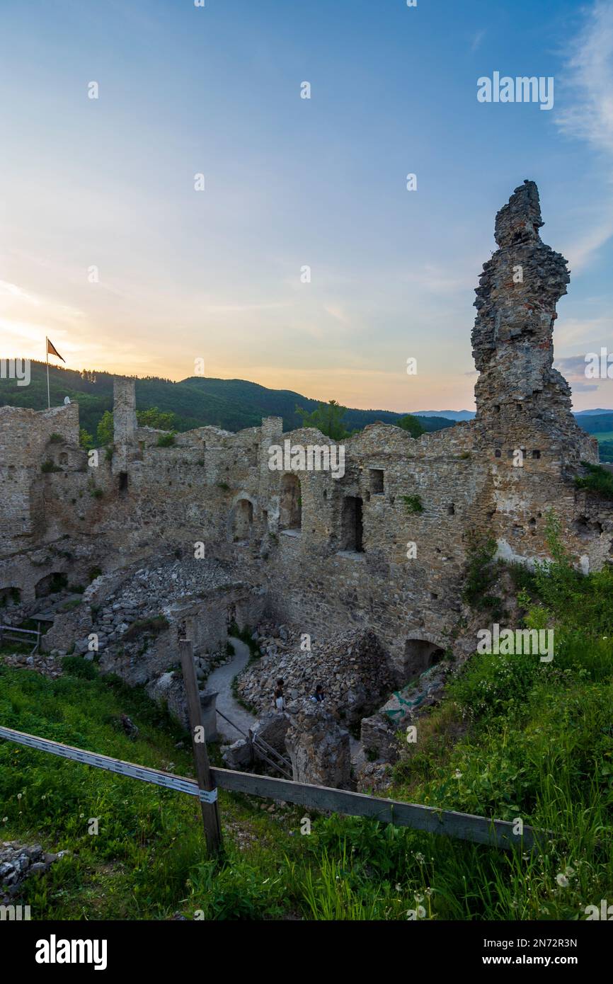 Povazsky hrad waagburg castle hi-res stock photography and images - Alamy