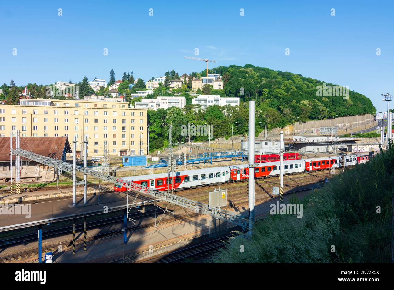 Bratislava (Pressburg), main railway station (Bratislava hlav stanica ...