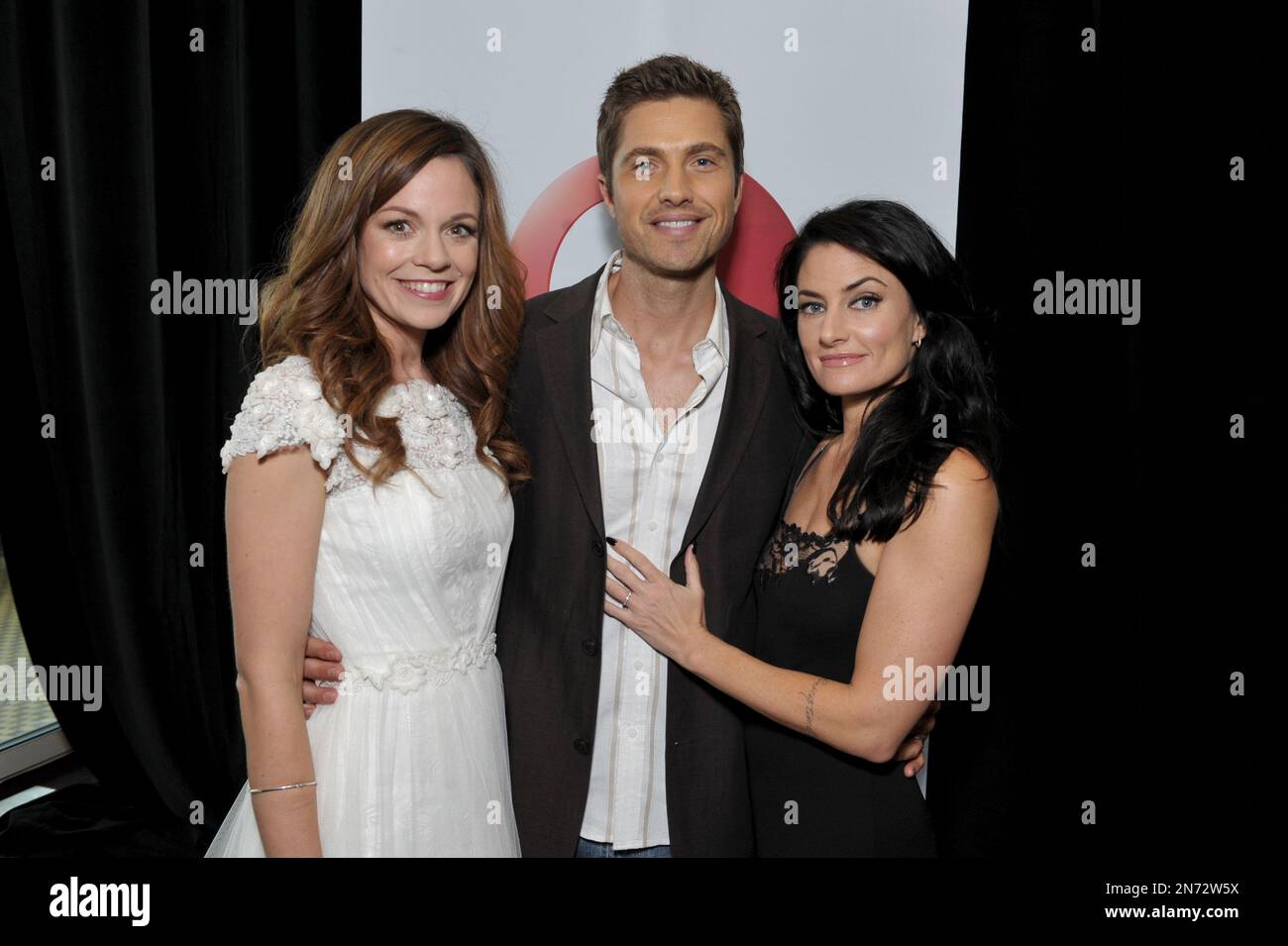 From left, Actors Rachel Boston, Eric Winter, and Madchen Amick at ...