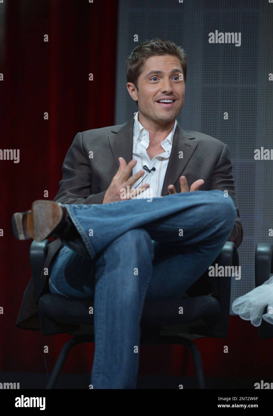 Actor Eric Winter at Lifetime's TCA Panel "Witches of East End" at the ...
