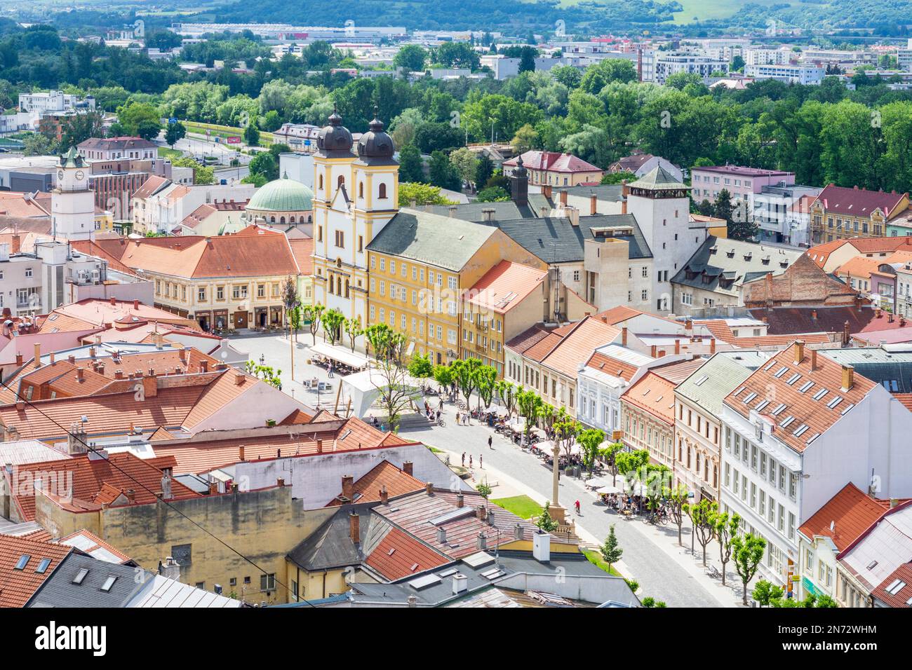 Main square mierove namestie peace square hi-res stock photography and ...