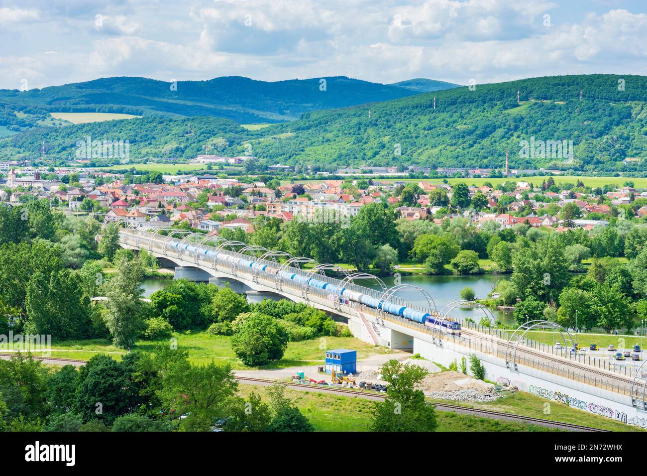 Cargo train in slovakia hi-res stock photography and images - Alamy