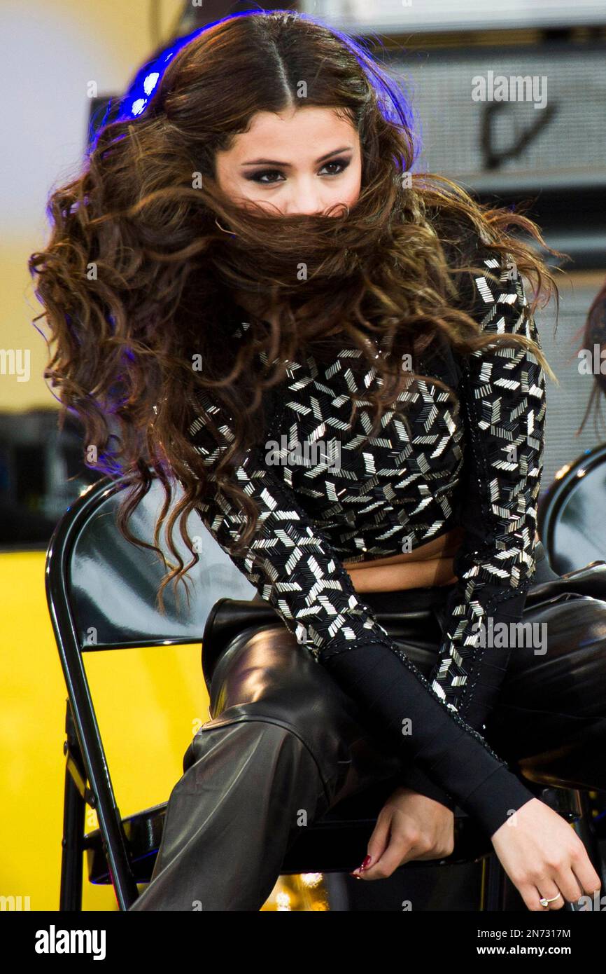 Selena Gomez performs on ABC's "Good Morning America" on Friday, July ...