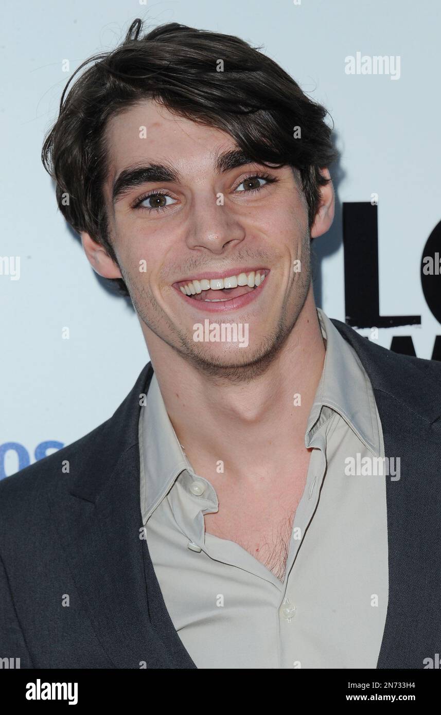 RJ Mitte arrives at the premiere screening of "Low Winter Sun" at the ...
