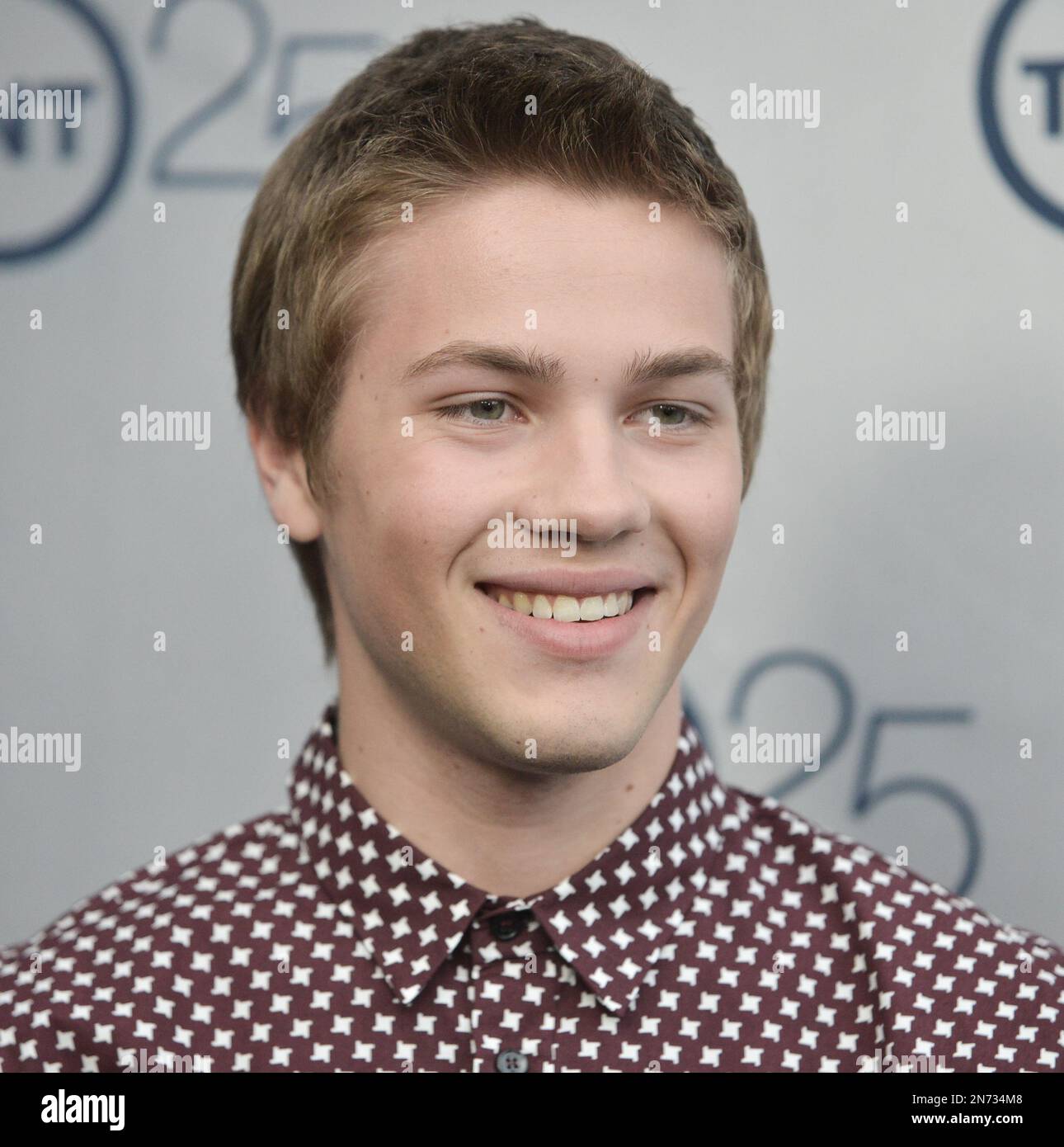 Connor Jessup arrives at the TNT 25th Anniversary Party at The Beverly ...