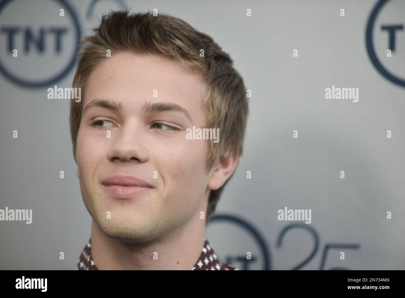 Connor Jessup arrives at the TNT 25th Anniversary Party at The Beverly ...
