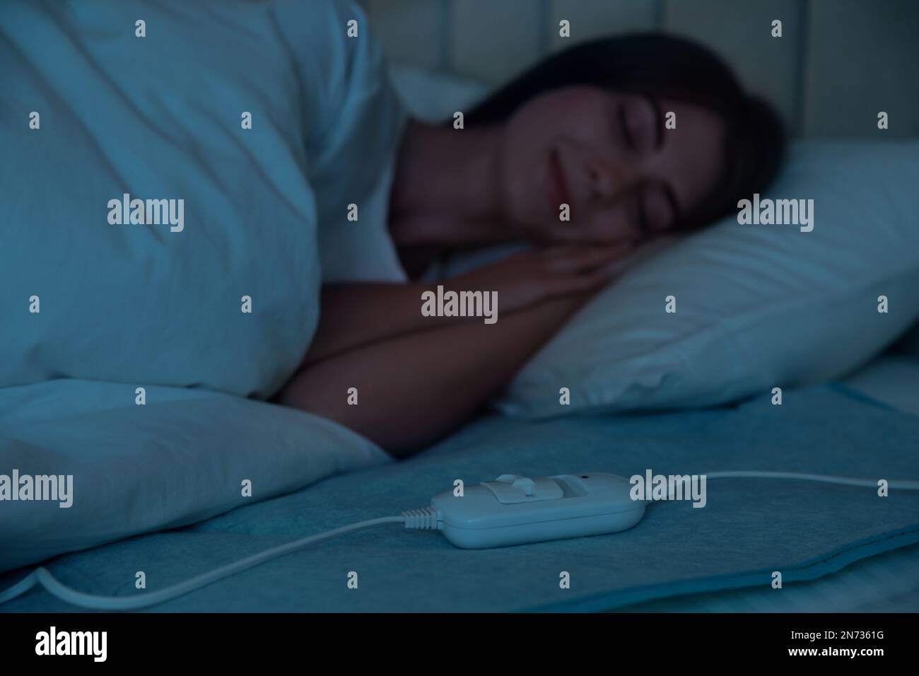 Modern electric heating pad hi-res stock photography and images - Alamy