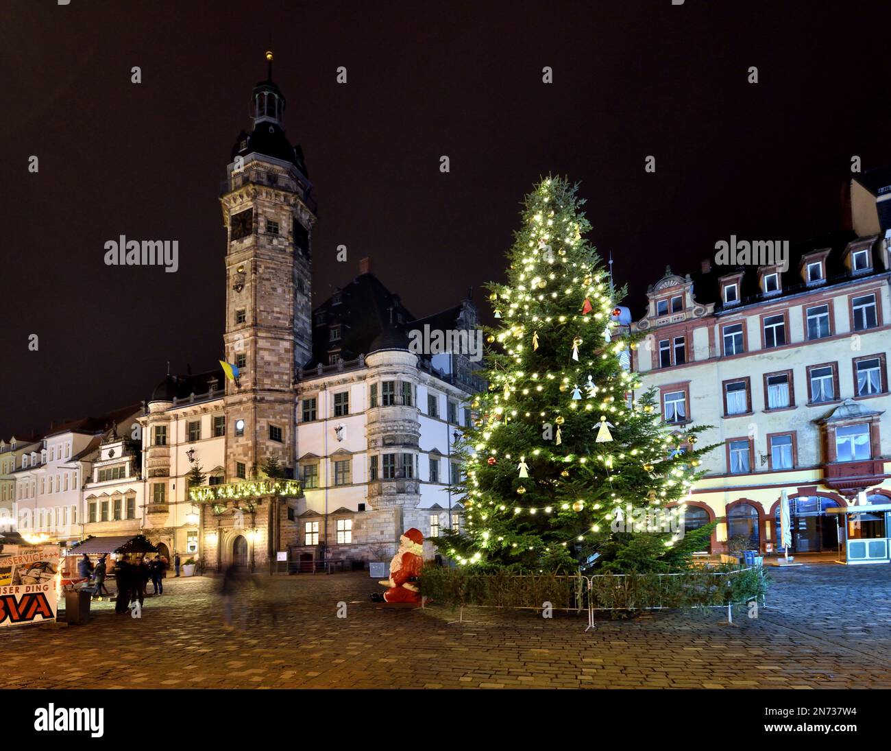 Altenburg, Christmas market. The Altenburg Christmas Market for the ...