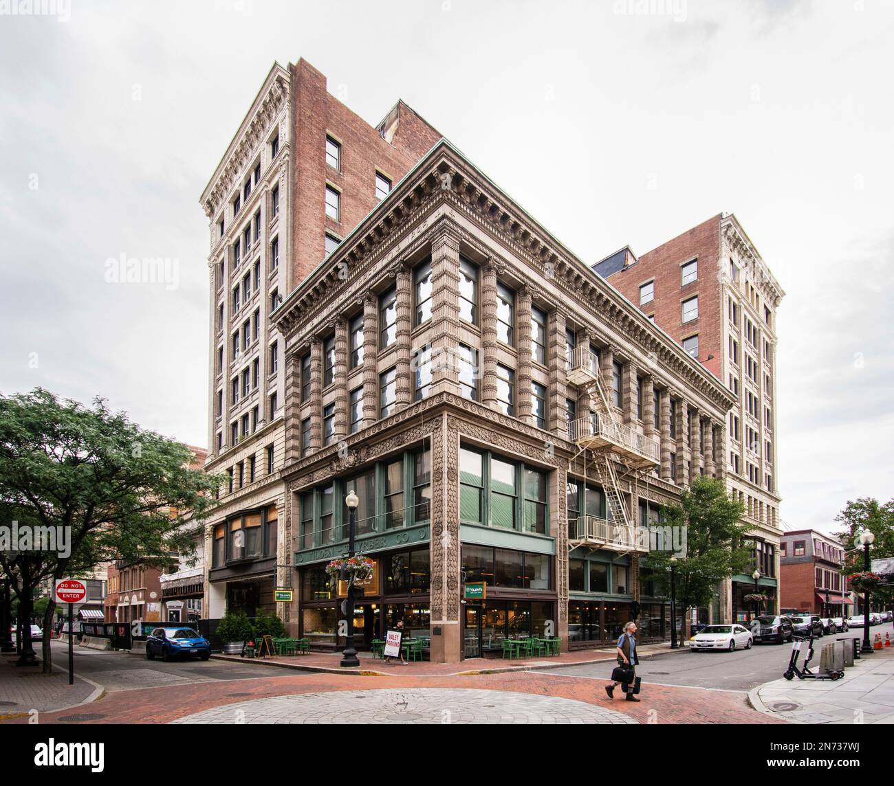 Providence. A commercial building on the Westminster Street shopping ...