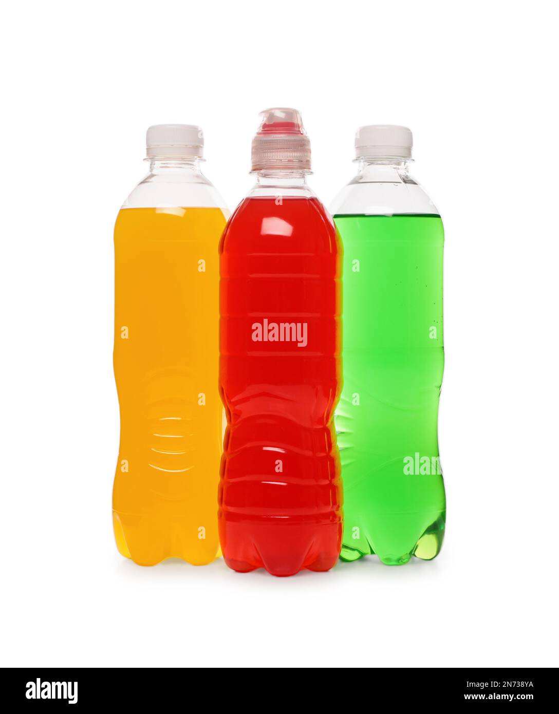 Bottles fresh different drinks Cut Out Stock Images & Pictures - Alamy