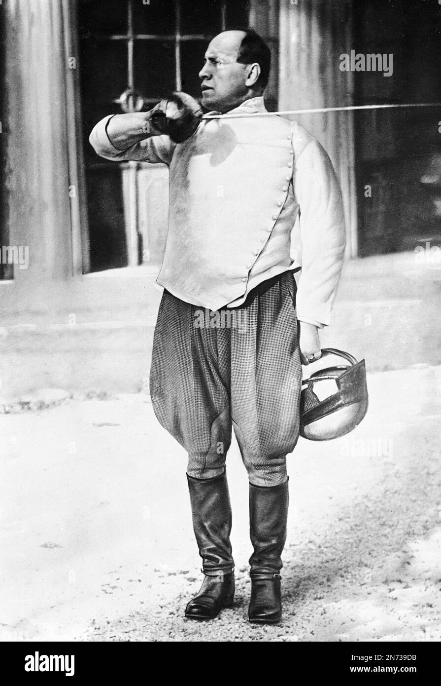 Undated file photo of Italian Prime Minister Benito Mussolini during a ...