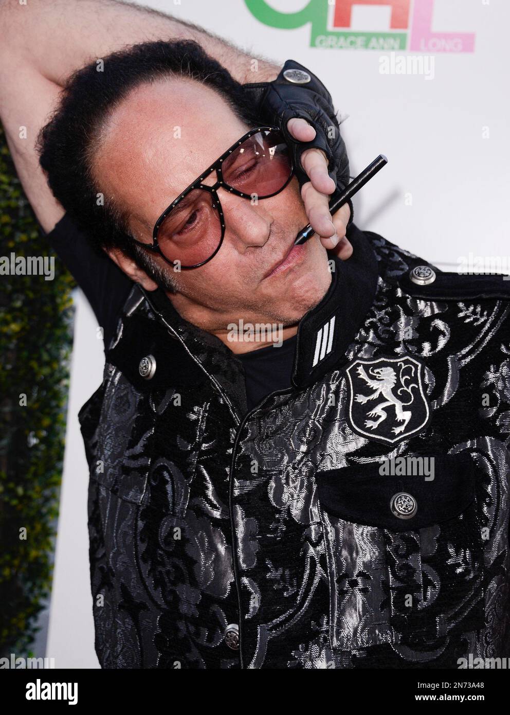 Actor and comedian Andrew Dice Clay arrives at the LA Premiere of "Blue ...