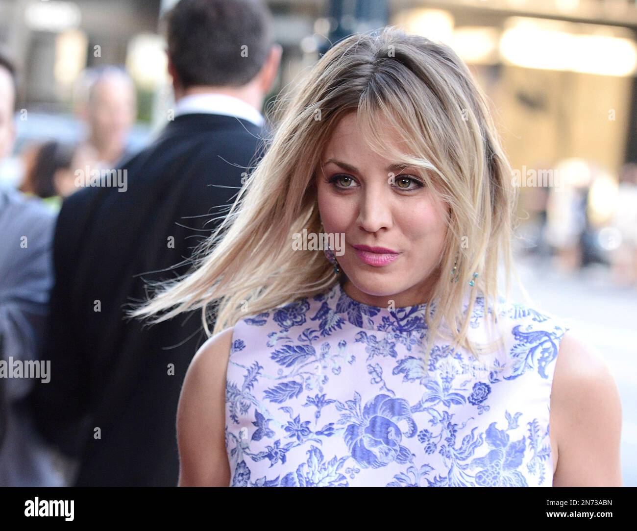 Kaley Cuoco arrives at the LA Premiere of "Blue Jasmine" at the Academy ...