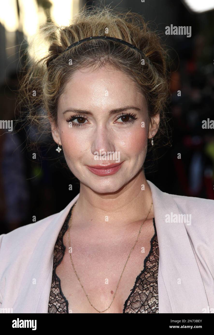 Ashley Jones arrives on the red carpet at the LA Premiere of "Blue ...