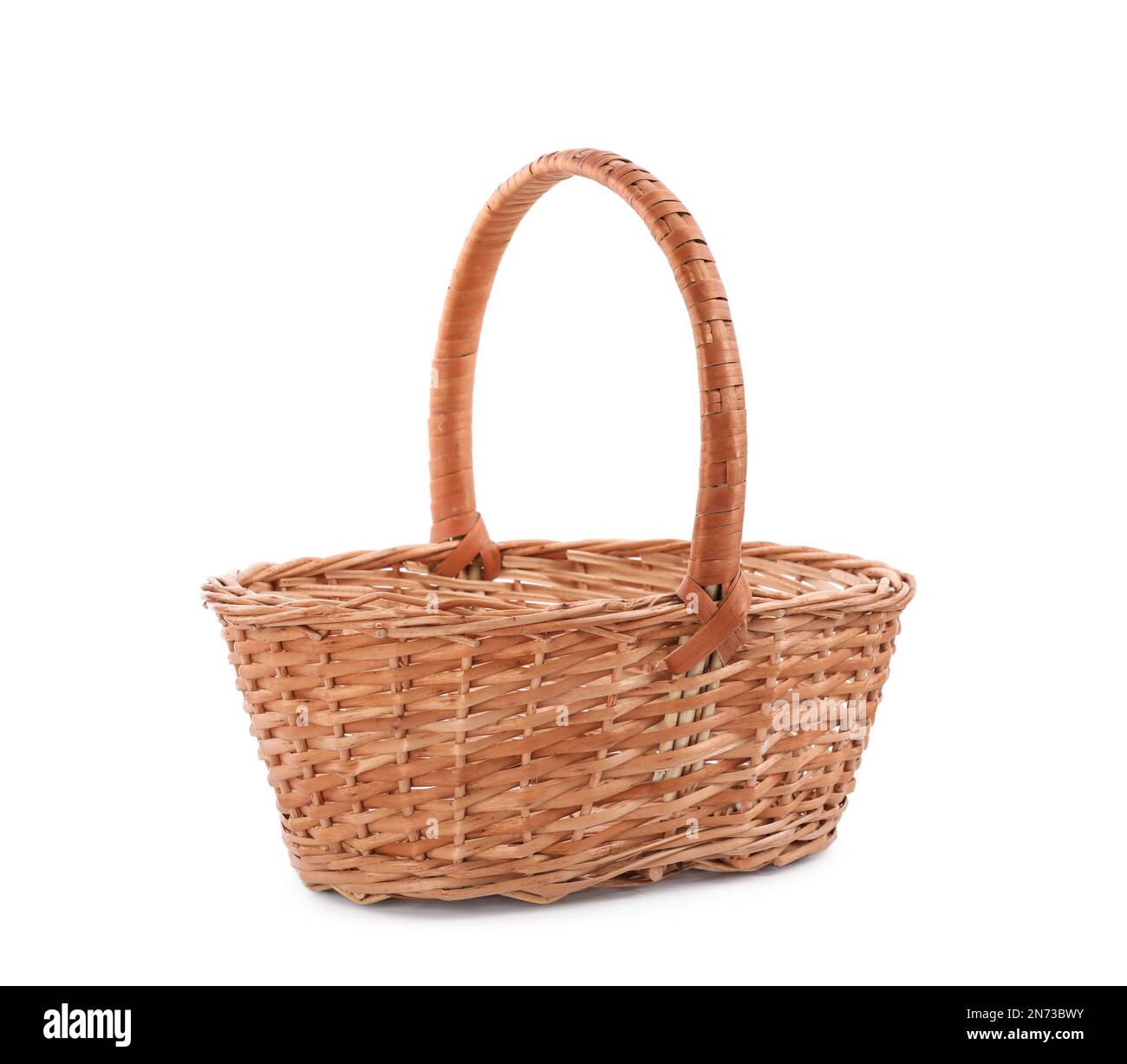 Empty cane basket handle on hi-res stock photography and images - Alamy