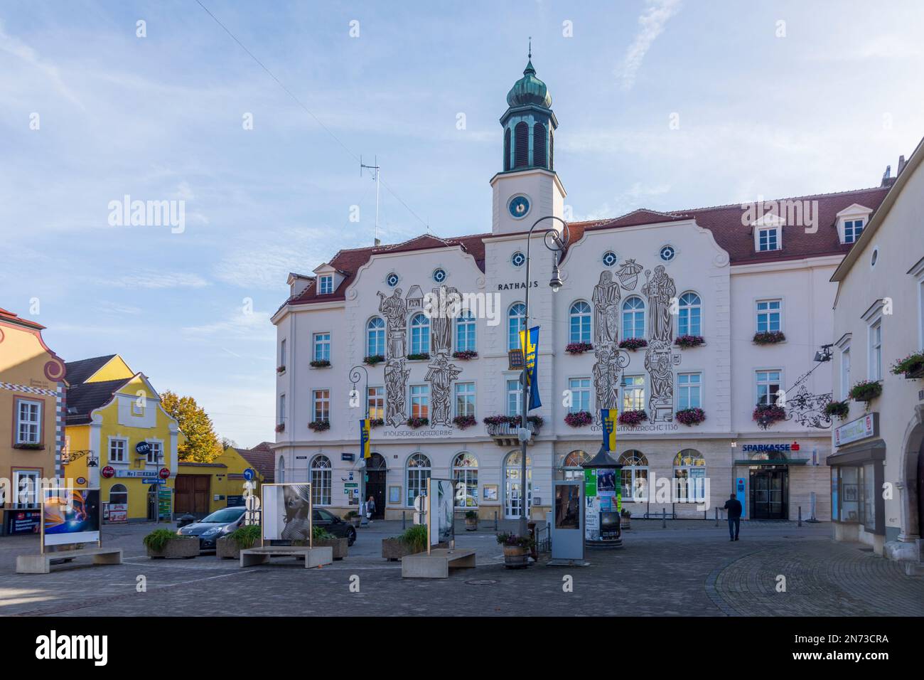Town hall in vienna alps hi-res stock photography and images - Alamy