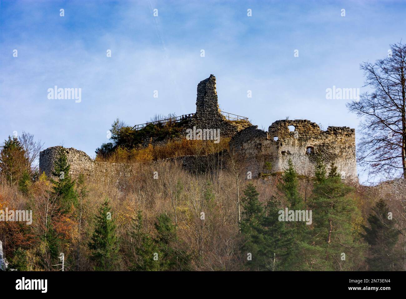 Hohenberg castle ruine in mostviertel hi-res stock photography and images - Alamy