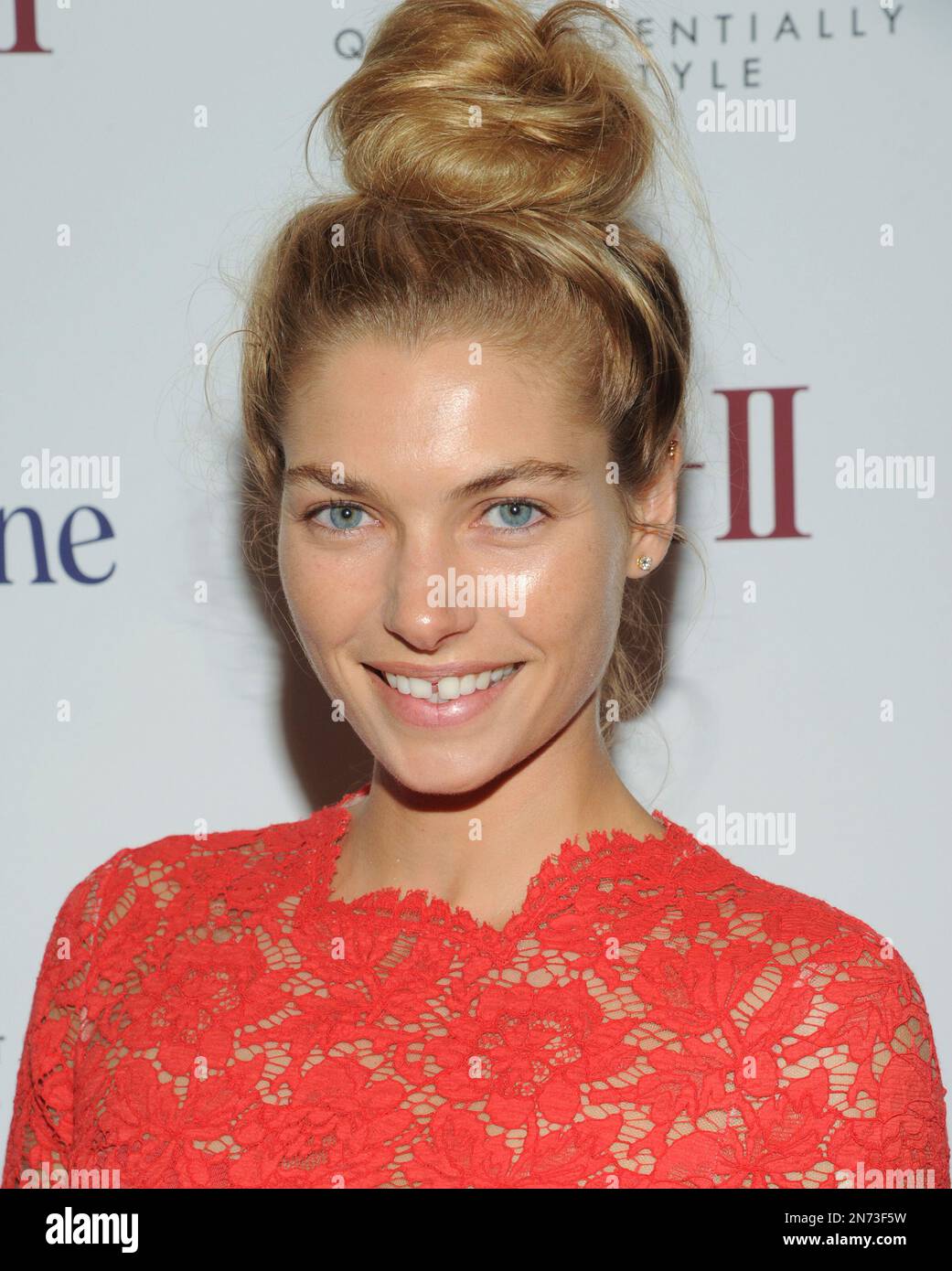 Jessica Hart attends the premiere of Sony Pictures Classics' "Blue ...