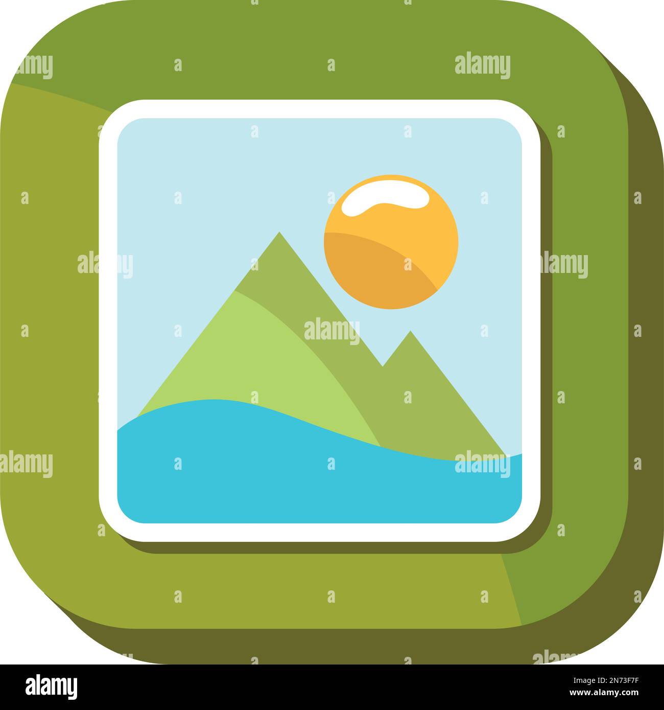 gallery app icon Stock Vector Image & Art - Alamy