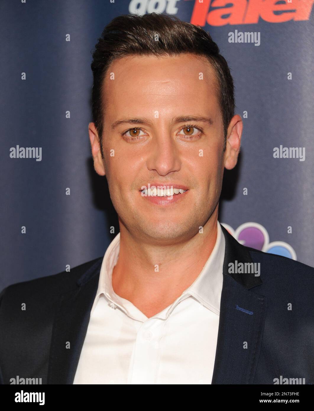 Talent finalist Branden James attends the "America's Got Talent" pre ...