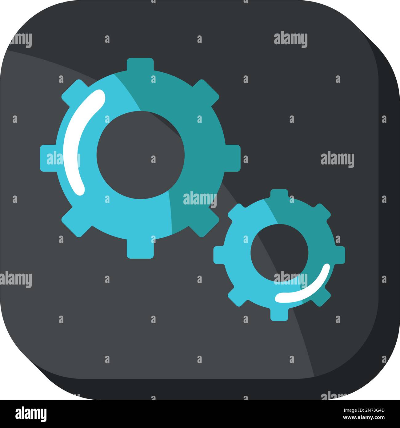 settings app icon Stock Vector Image & Art - Alamy