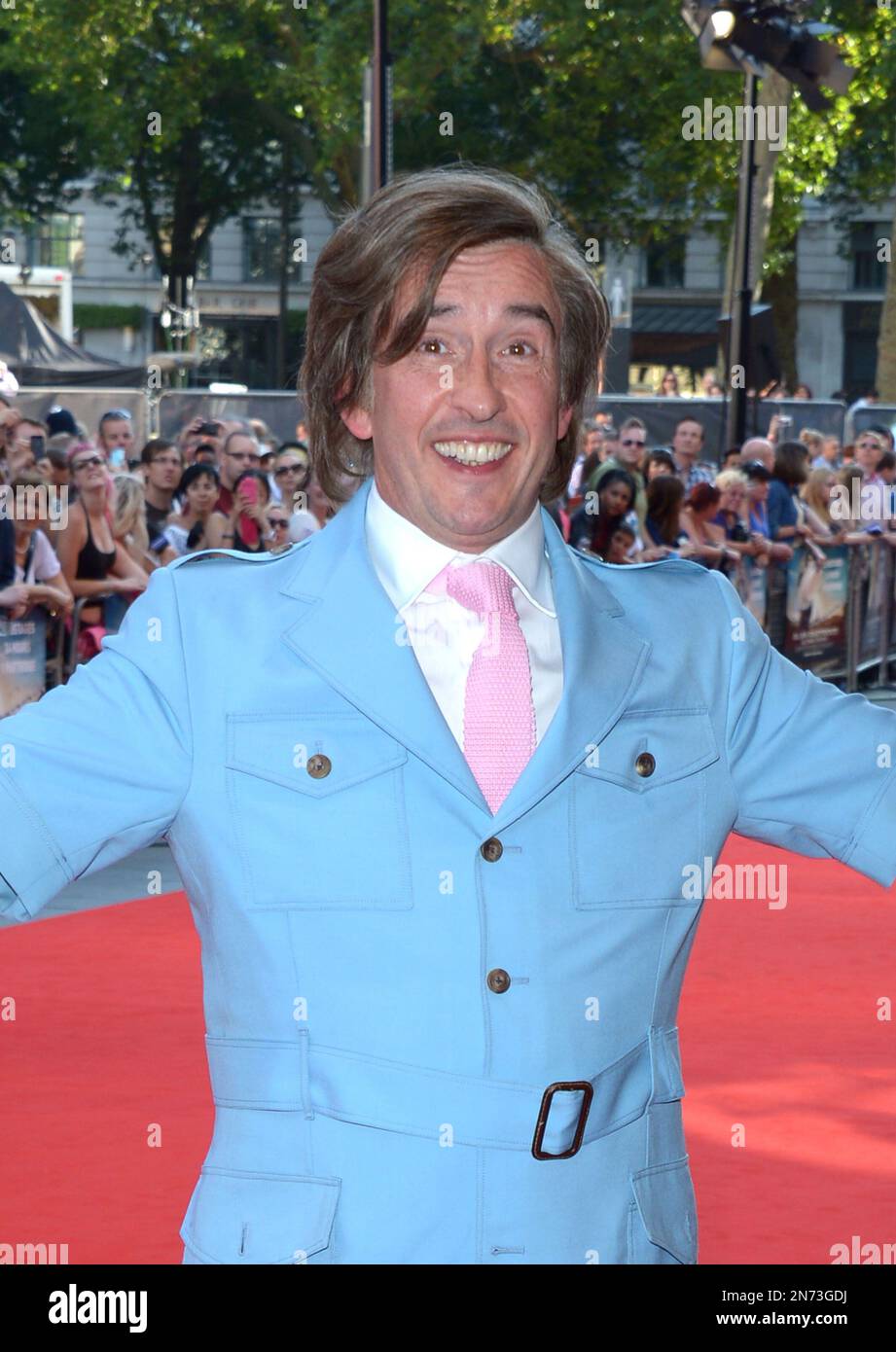 Steve Coogan arrives as Alan Partridge at London Premiere of Alan ...