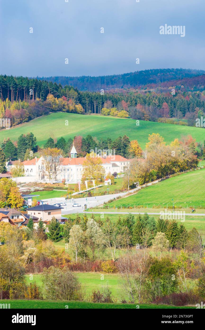 Schloss mayerling castle in wienerwald vienna woods hi-res stock ...