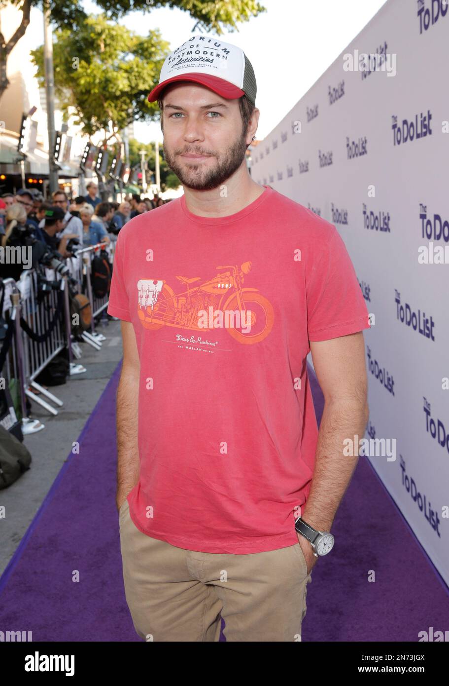 Taran Killam arrives on the red carpet at the LA Premiere of "The To Do ...