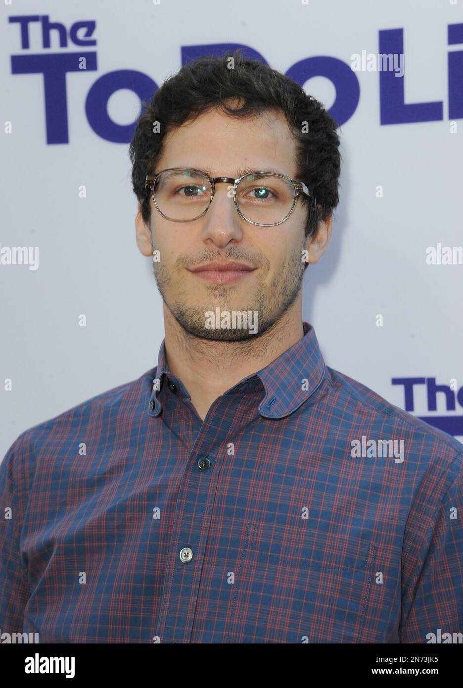 Andy Samberg arrives at the LA Premiere of "The to Do List" at the ...