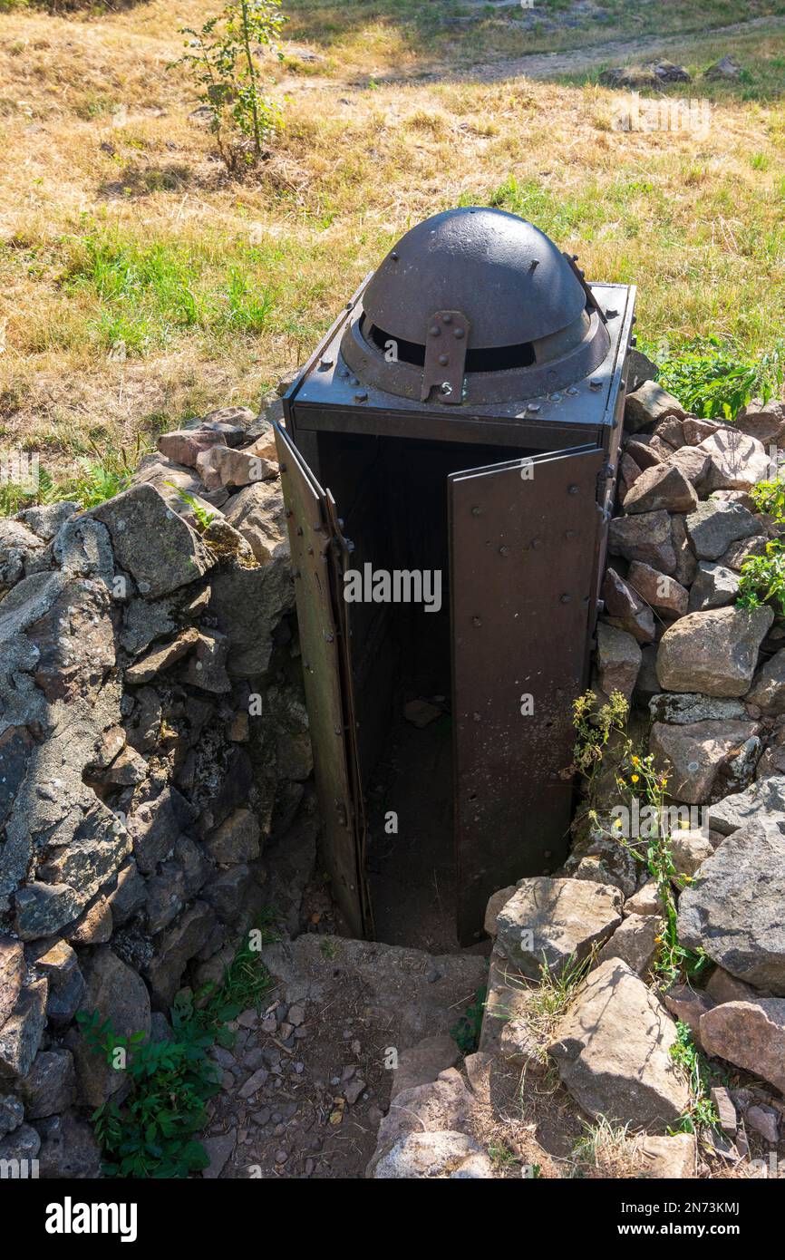 Bunker at hartmannswillerkopf vieil armand hi-res stock photography and ...