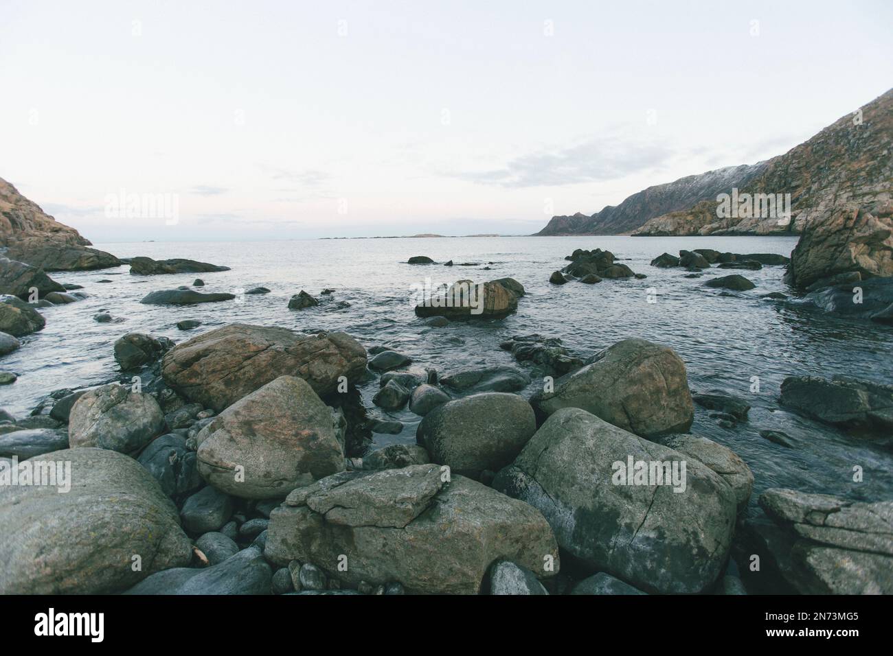 Stones on the beach Stock Photo - Alamy