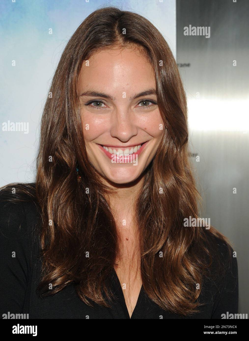 Model Amy Bracco attends the premiere of Sony Pictures Classics' "Blue ...