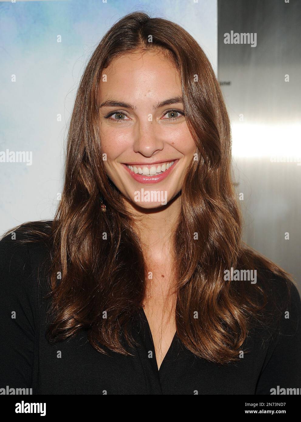 Model Amy Bracco attends the premiere of Sony Pictures Classics' "Blue ...