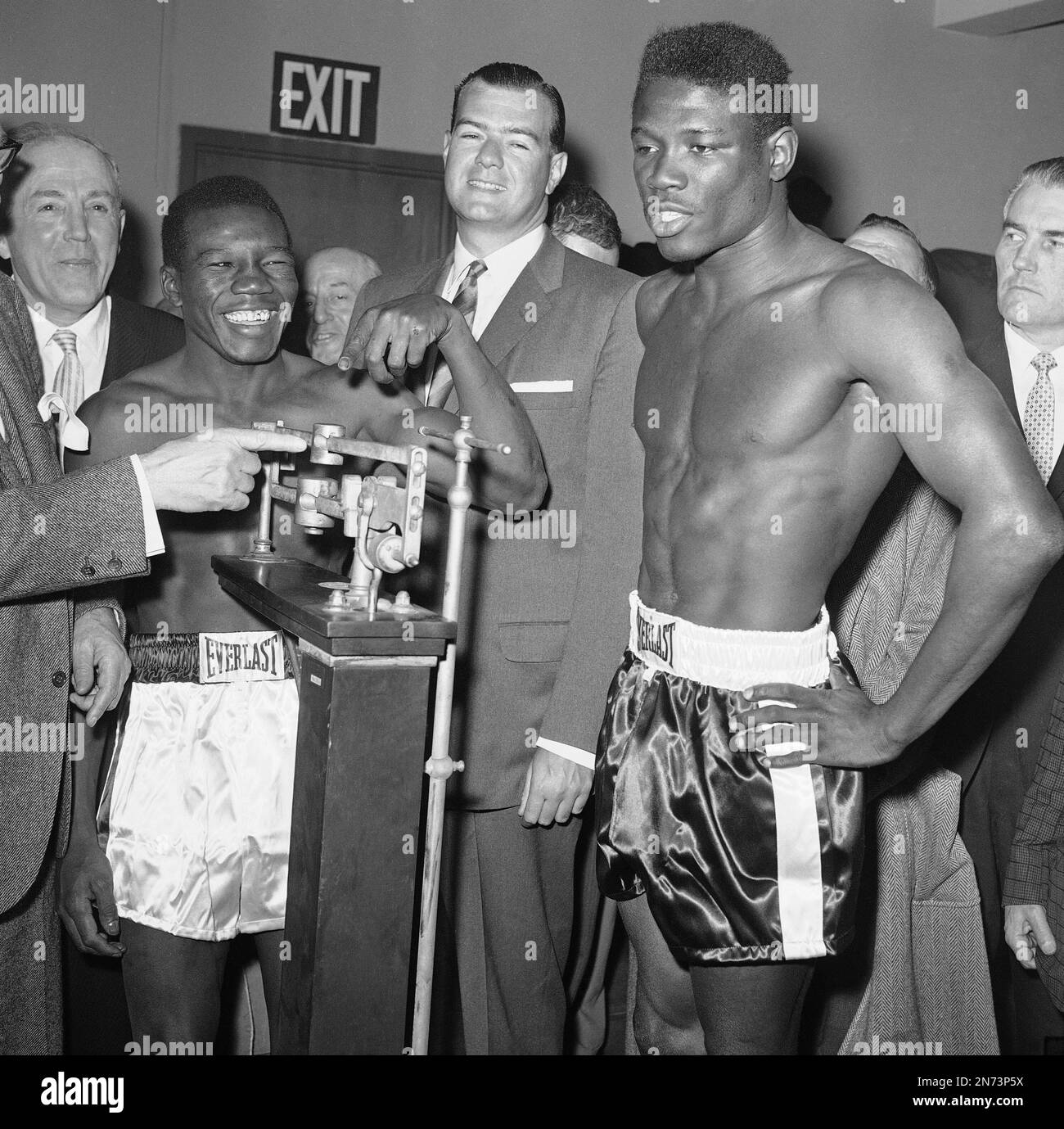 FILE - In this March 24, 1962 file photo, welterweight champion Benny ...