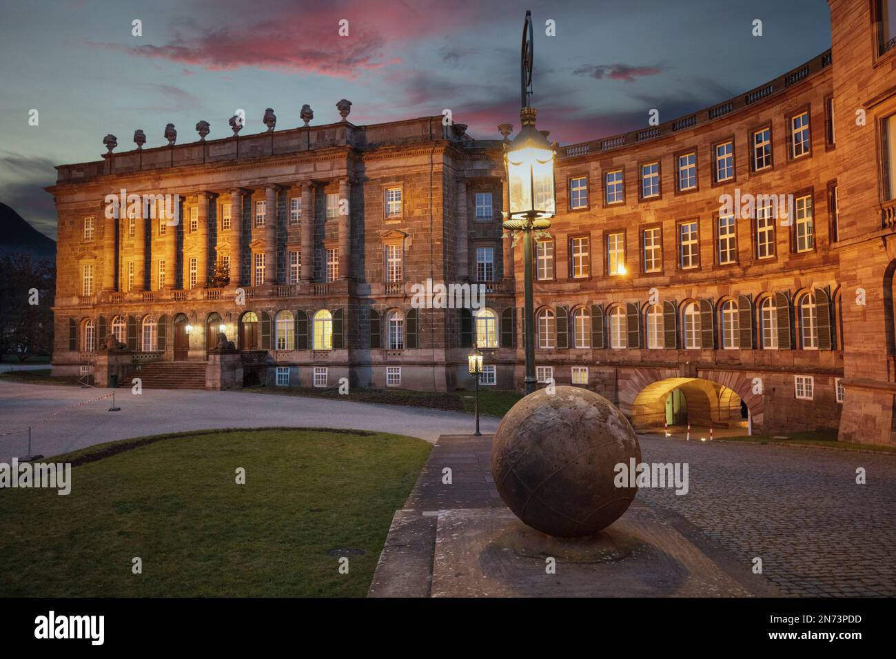 Wilhelmshohe castle palace hi-res stock photography and images - Alamy