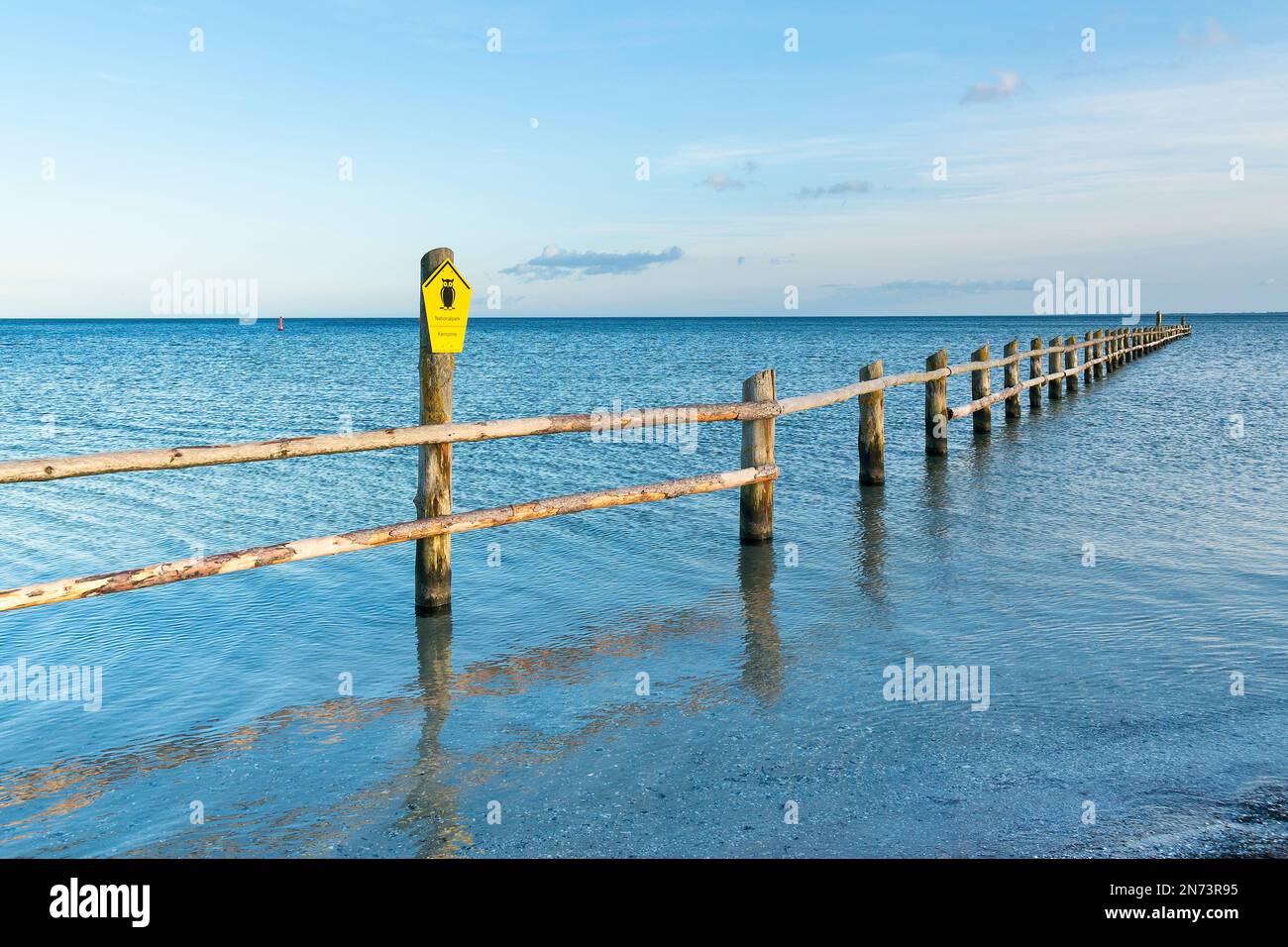 National Park Vorpommersche Boddenlandschaft, Baltic Sea coast ...